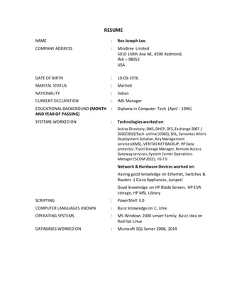 Employee_Resume_Rex Leo_M1011953 | DOCX