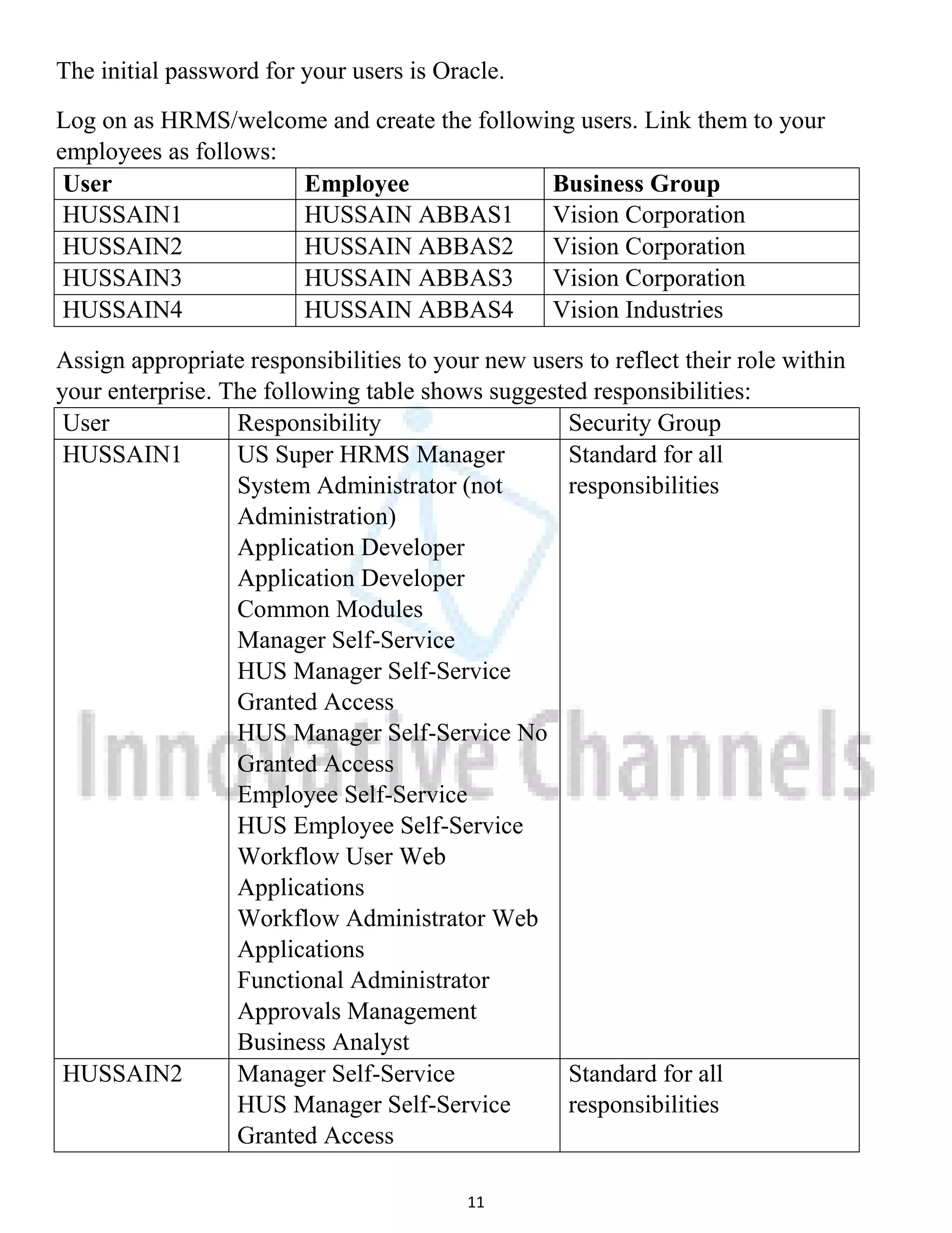 Oracle Self Service HR Document | PDF