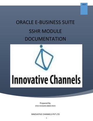 Oracle Self Service HR Document | PDF