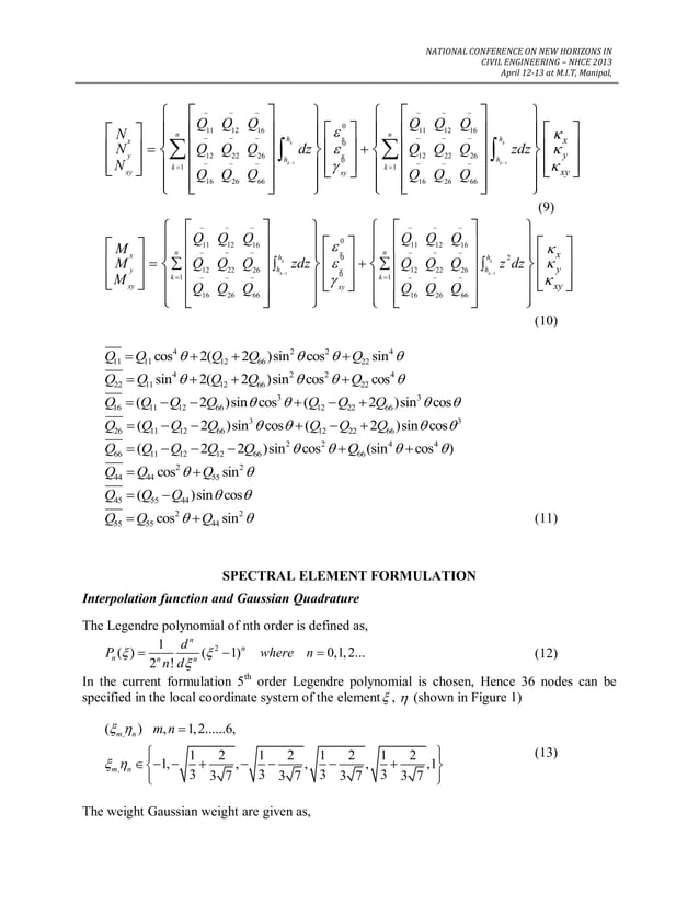 SPECTRAL FINITE ELEMENTAL METHOD-SHM | PDF