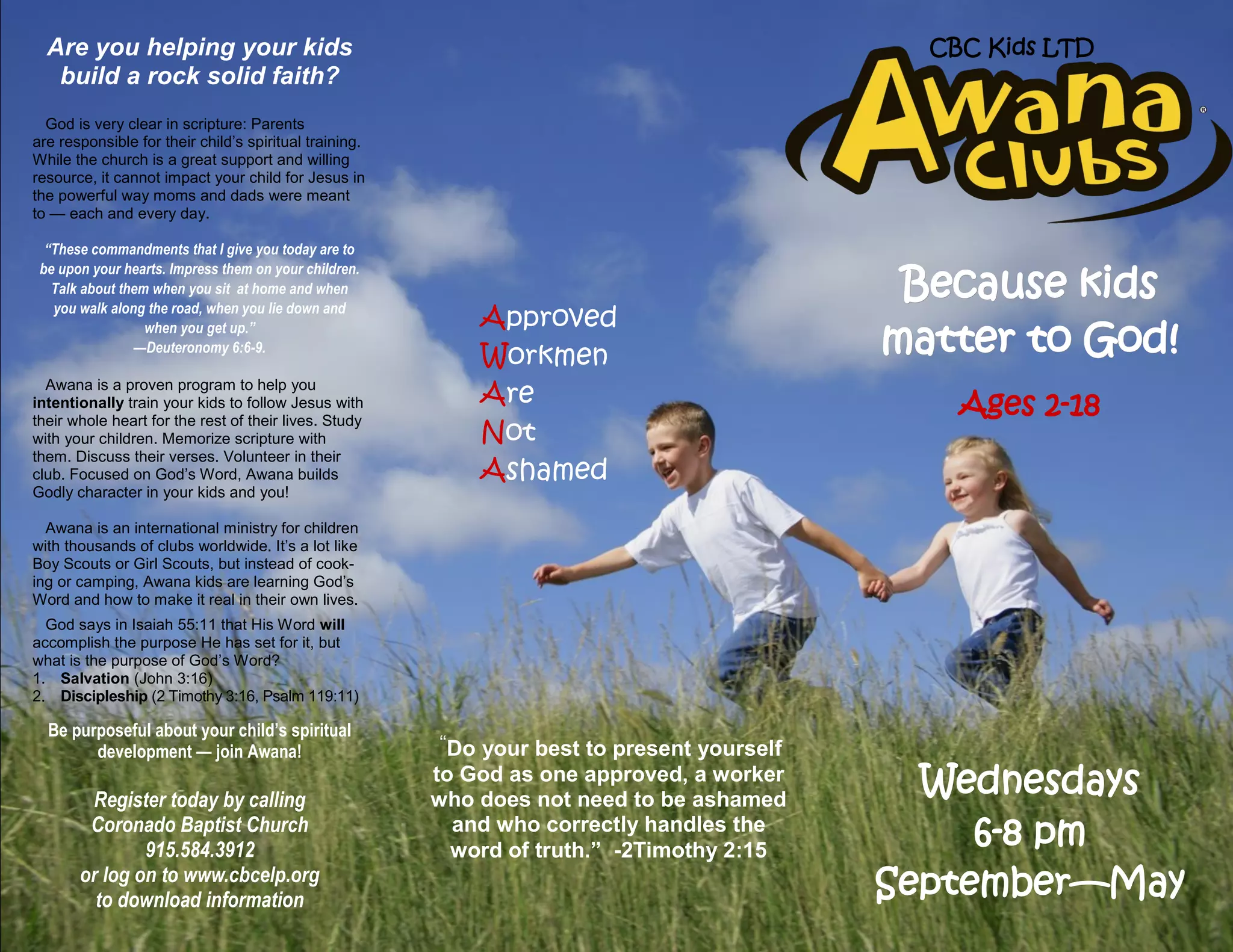 CURRENT AWANA 2013 | PDF