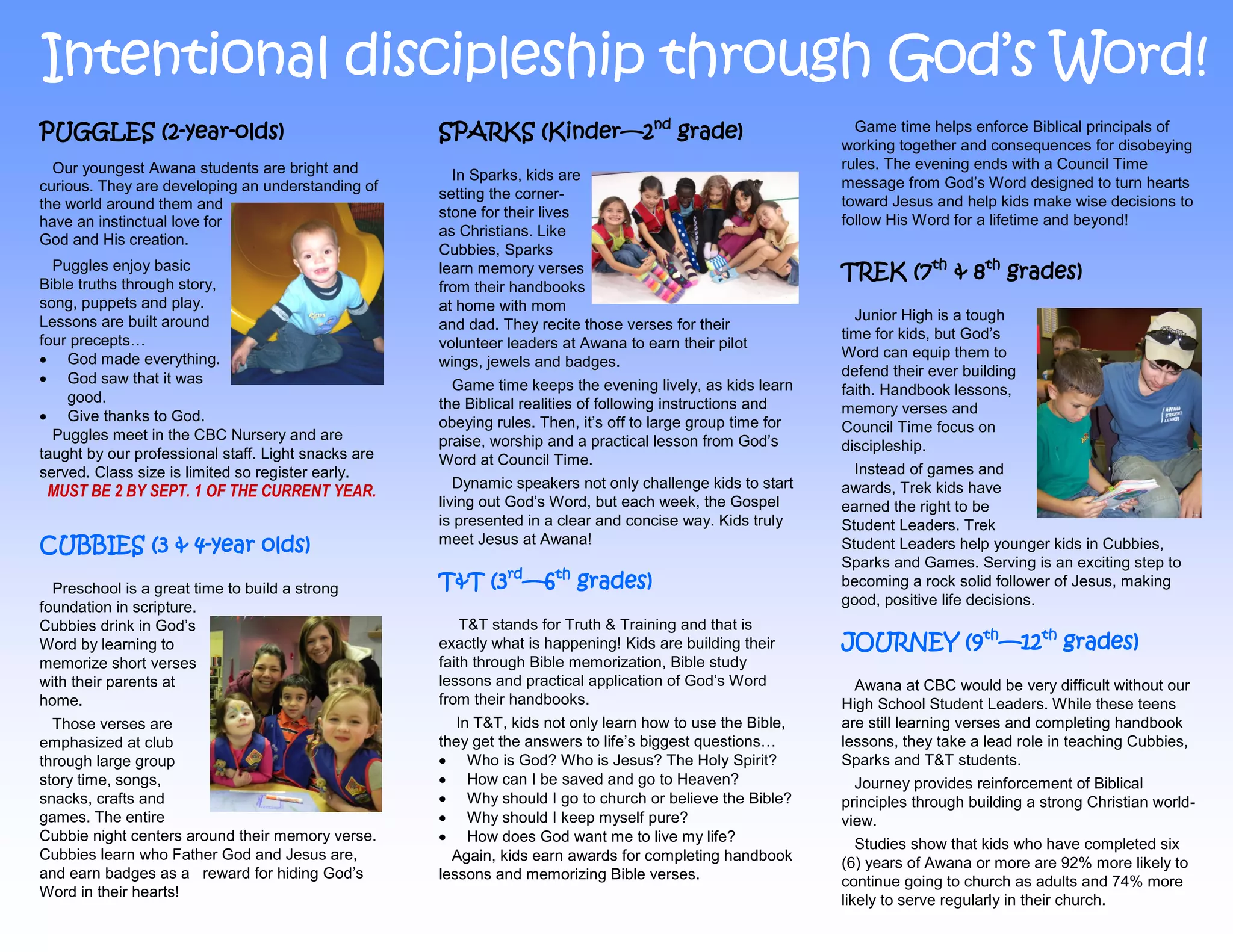 CURRENT AWANA 2013 | PDF