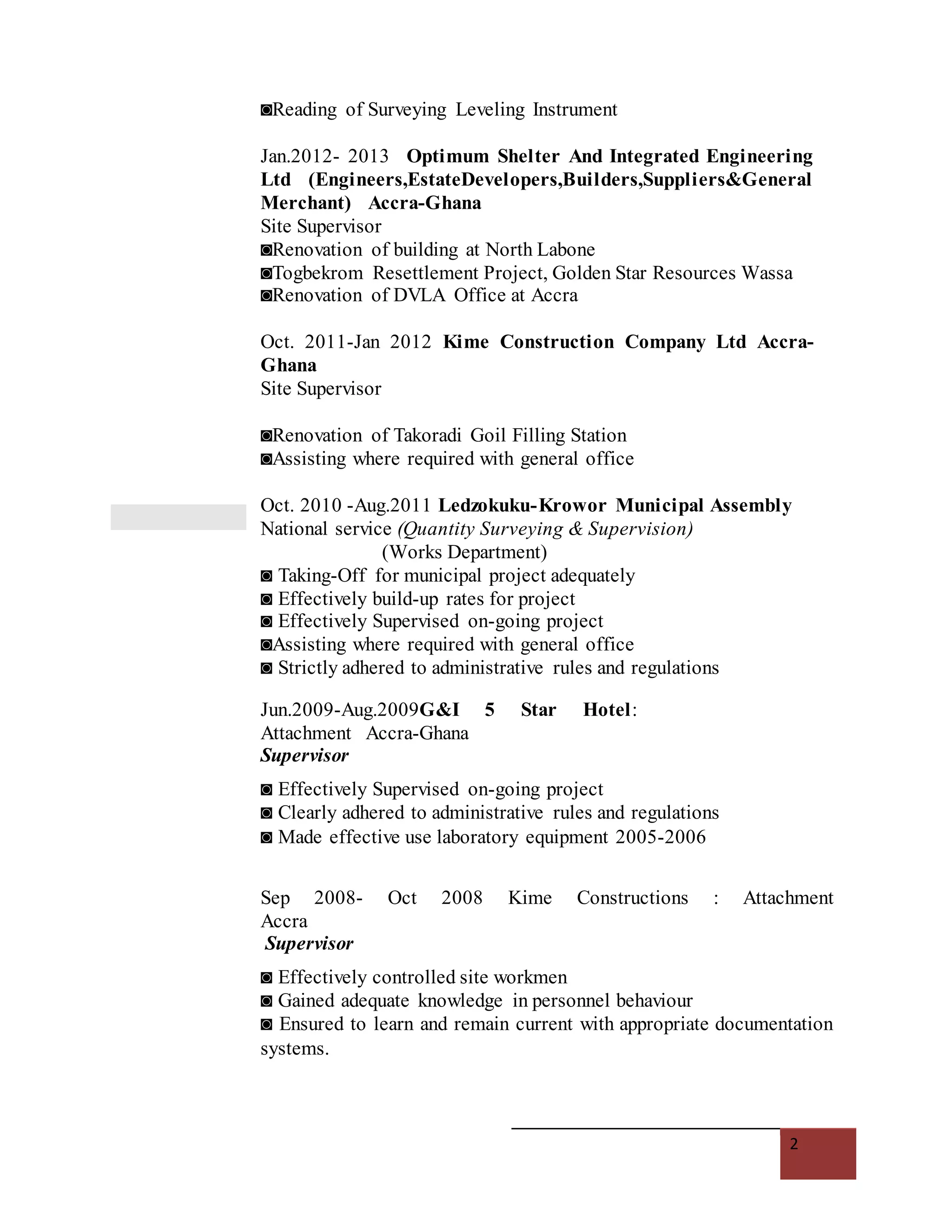 george latest CV | PDF