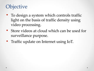 SMART CITY TRAFFIC CONTROL SYSTEM final review | PPTX