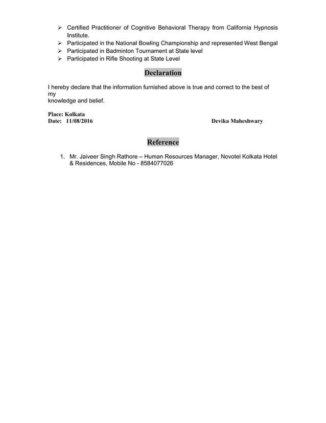 Devika Maheshwary - Resume | PDF