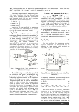 Mitigation of Power Quality Issues by Nine Switches UPQC Using PI & ANN with Hysteresis Control ...