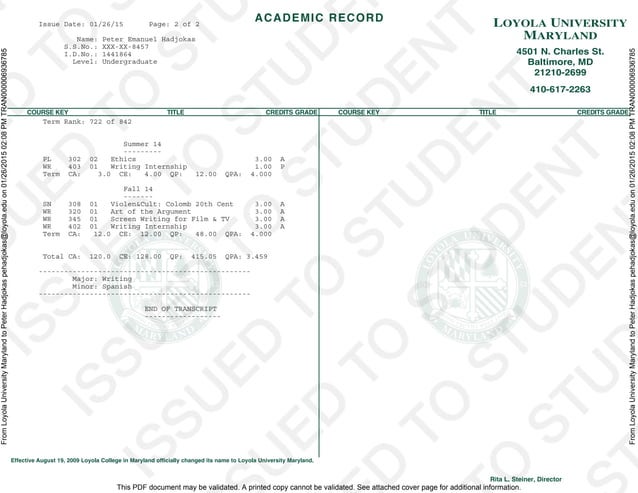 OFFICIAL_TRANSCRIPT | PDF