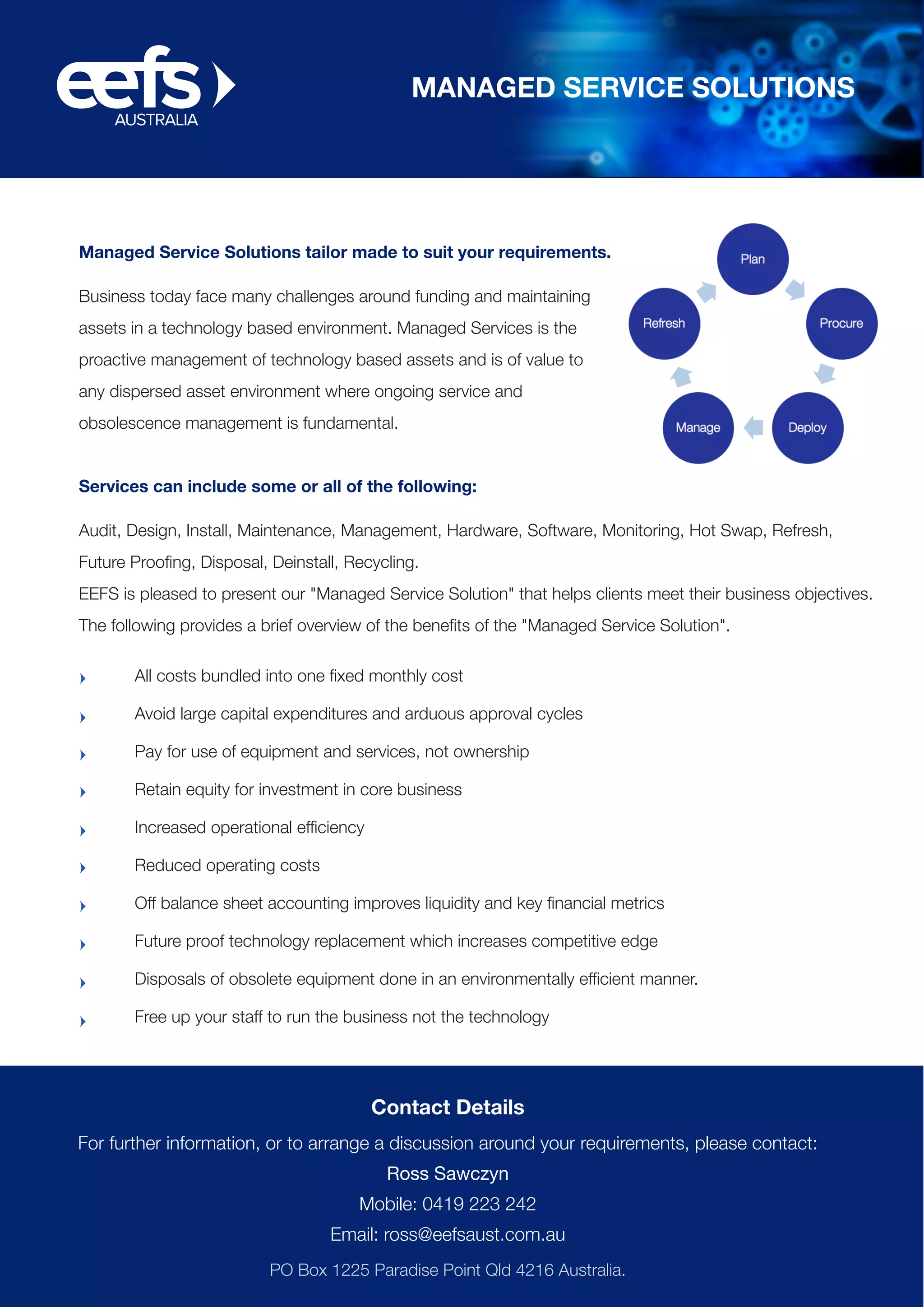 EEFS-Lifecycle-Agreement-1 | PDF