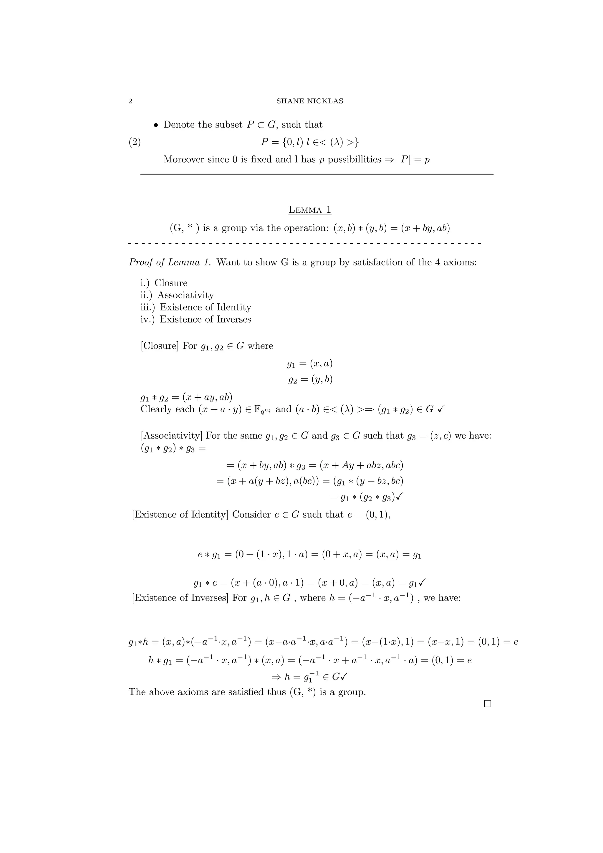 Specific Finite Groups(General) | PDF | Physics | Science