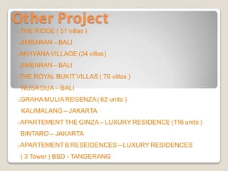 Product Knowledge Twin Villa | PPT