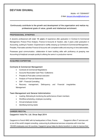 Devyani Dhumal | DOC