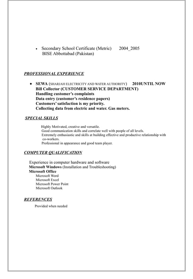 Ibrahim cv | PDF