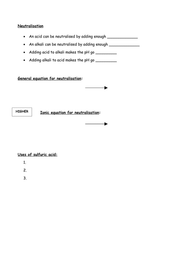 C4a Acids And Bases | PDF