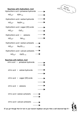 C4a Acids And Bases | PDF