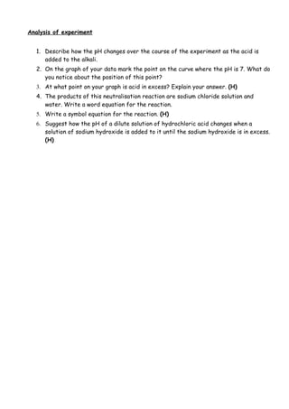C4a Acids And Bases | PDF
