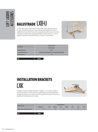 2016 Fakro Loft Ladder Catalogue | PDF
