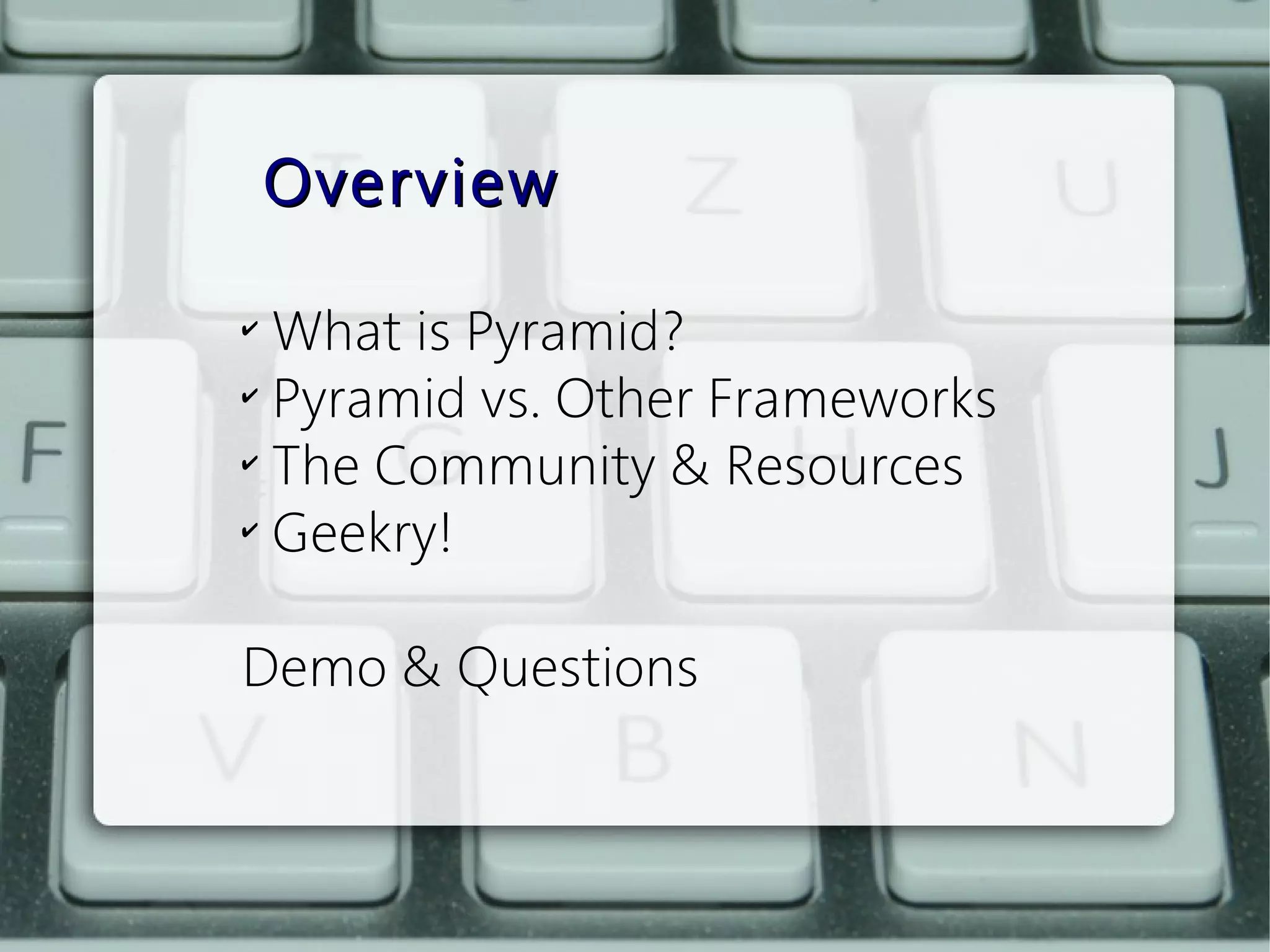 C4ainaction-Introduction to the Pyramid Web Framework | PDF | Web ...