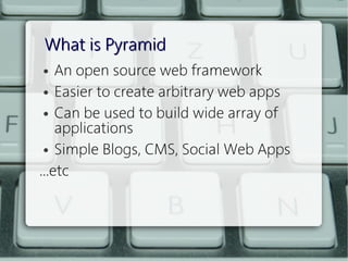 C4ainaction-Introduction to the Pyramid Web Framework | PDF | Web ...
