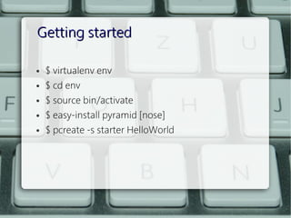 C4ainaction-Introduction to the Pyramid Web Framework | PDF | Web Development | Internet