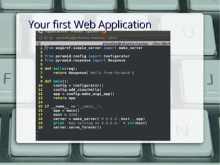 C4ainaction-Introduction to the Pyramid Web Framework | PDF | Web ...