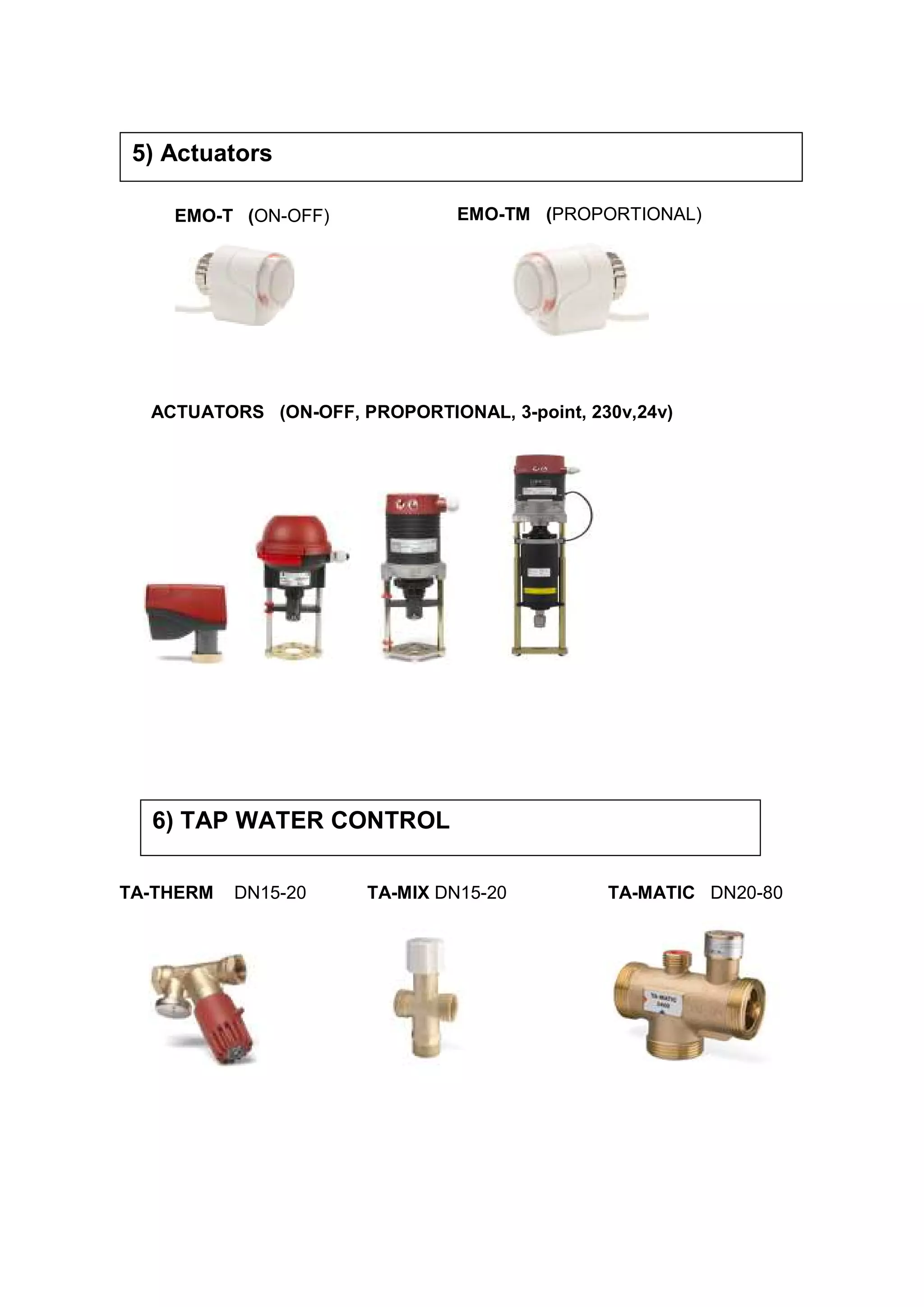 TA HYDRONICS complete range | PDF