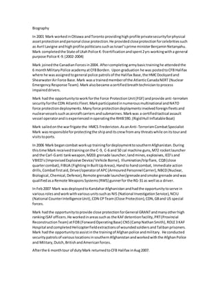 Mark Bio 2016 | DOCX