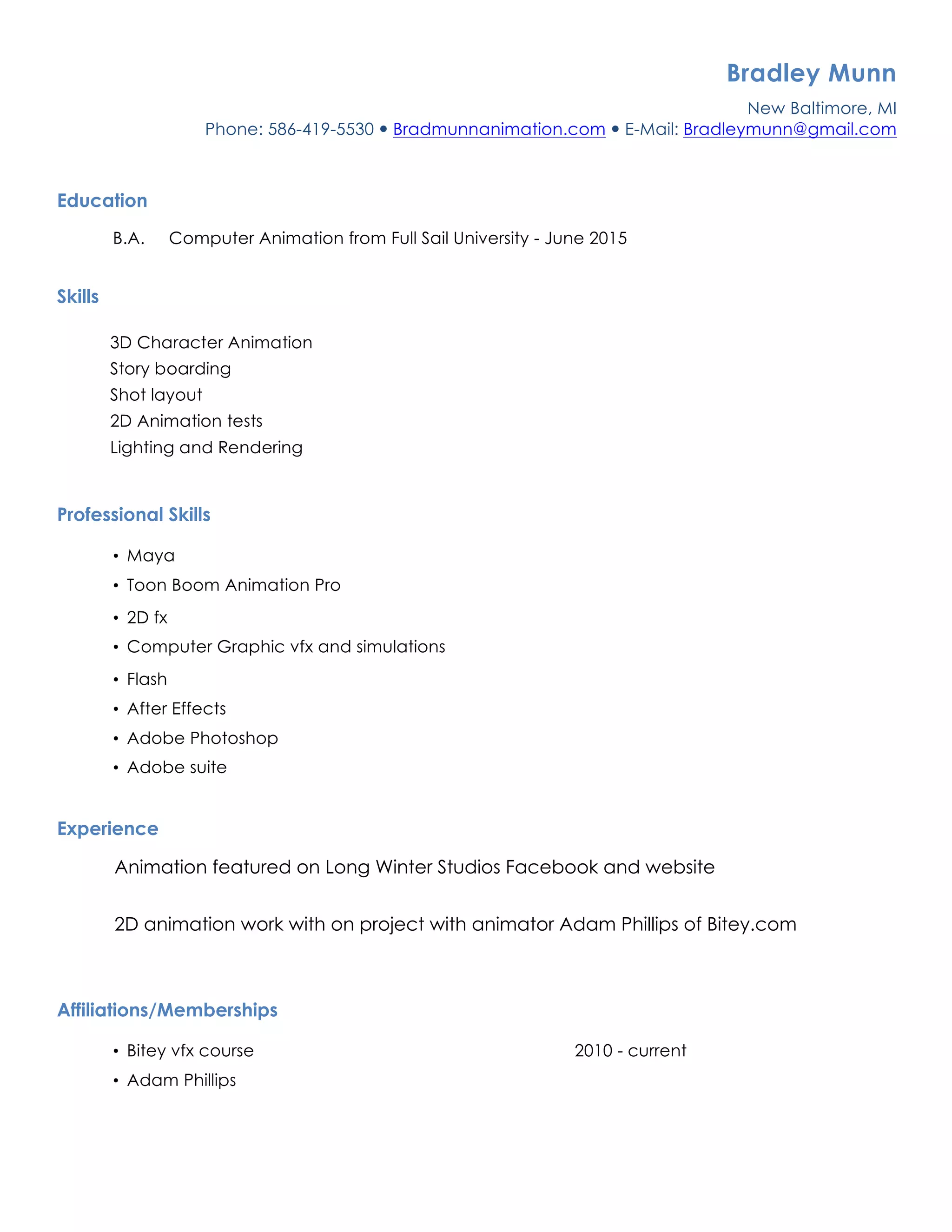 MunnBradResume | PDF