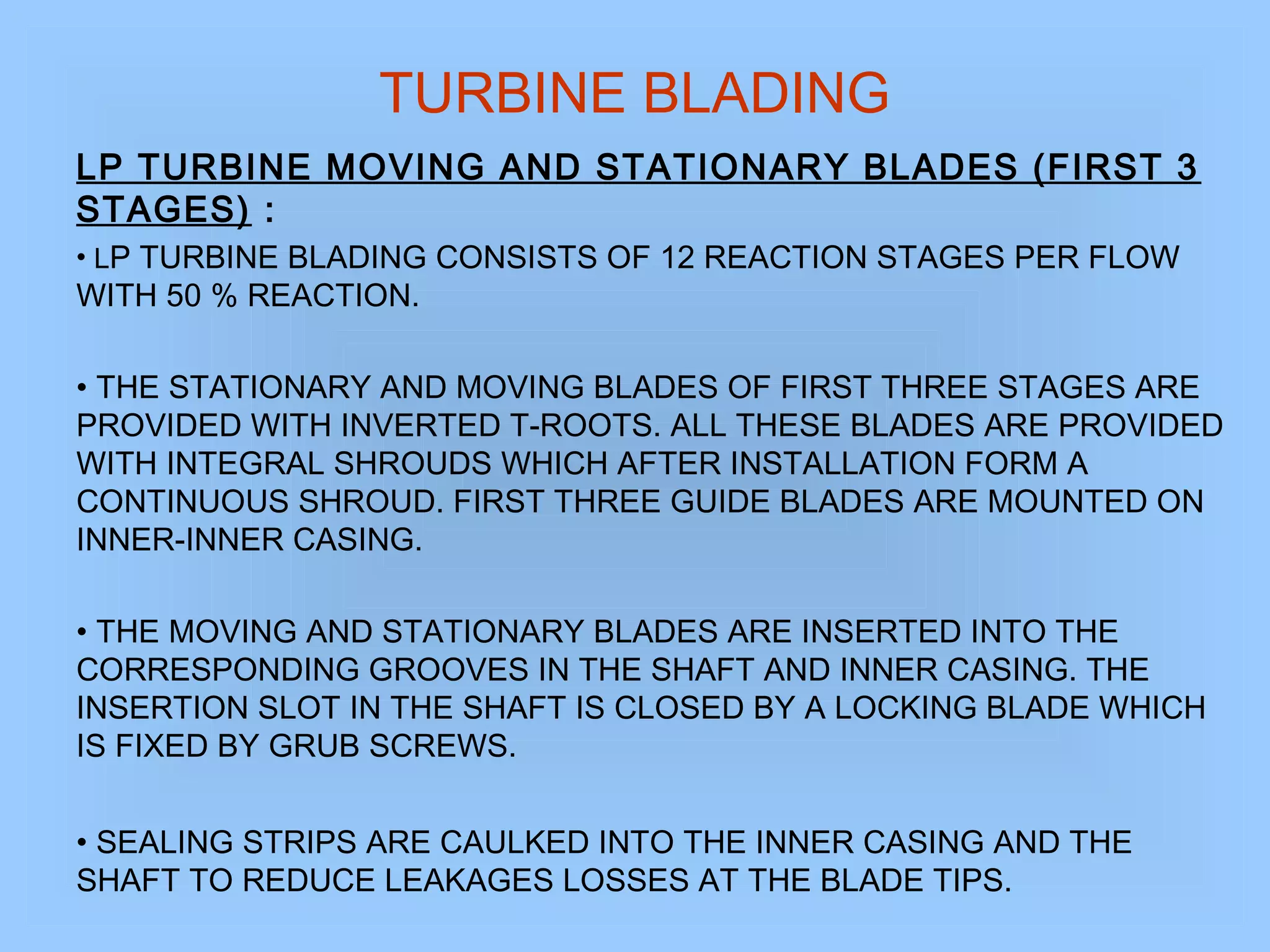TURBINE FUNDAMENTAL | PPT