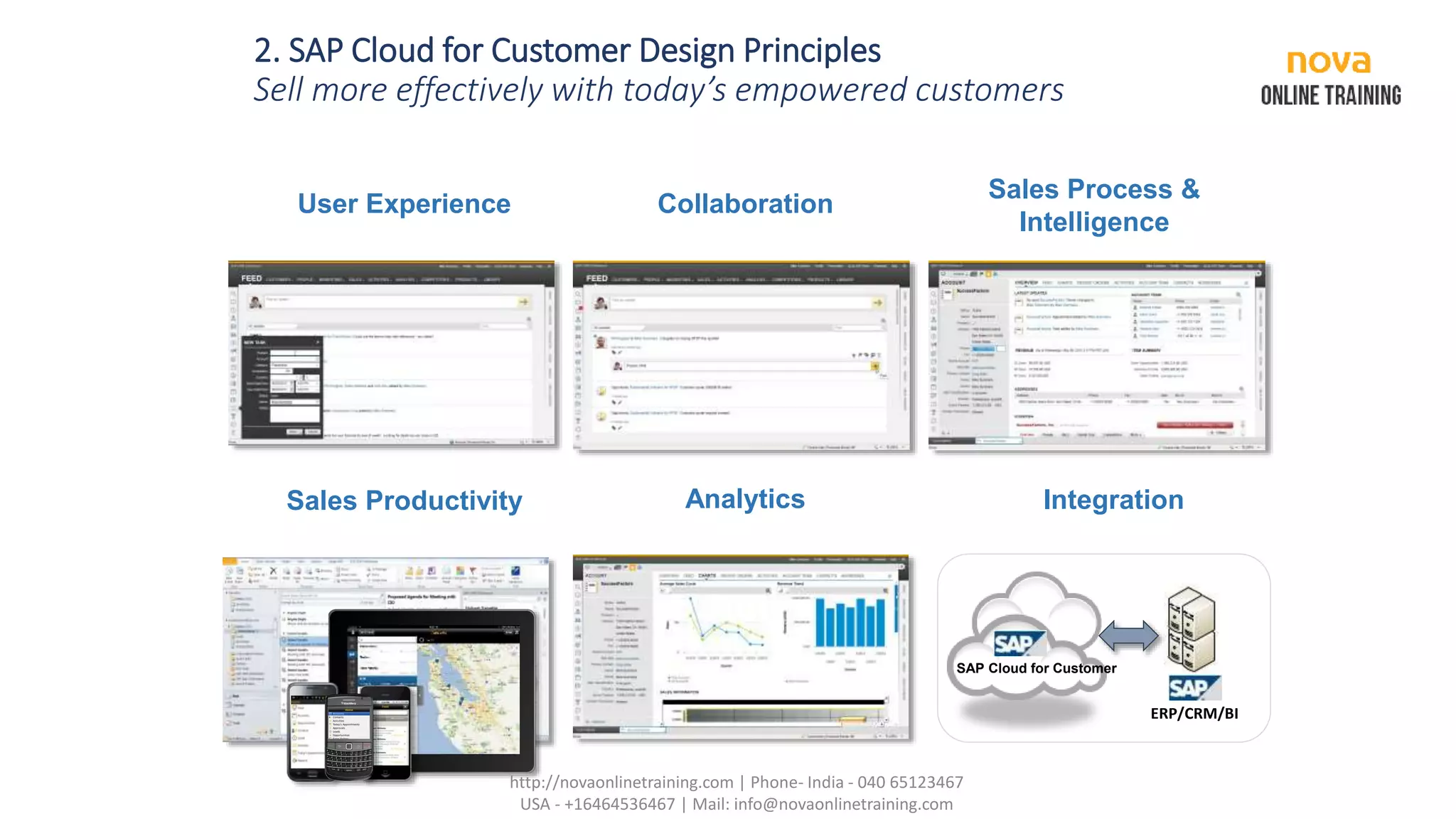 SAP C4C Introduction - Business Scenario | PPTX