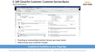 SAP C4C Introduction - Business Scenario | PPTX