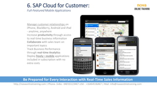 SAP C4C Introduction - Business Scenario | PPTX