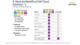 SAP C4C Introduction - Business Scenario | PPTX