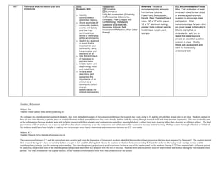 Interdisciplinary Lesson Plan ICT-Art | PDF