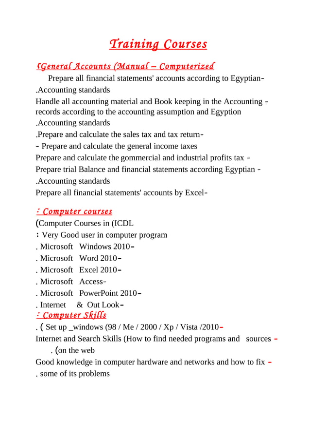 Mostafa Hassan Cv Pdf
