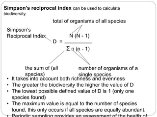 C4 conservation of biodiversity | PPTX | Geography | Science