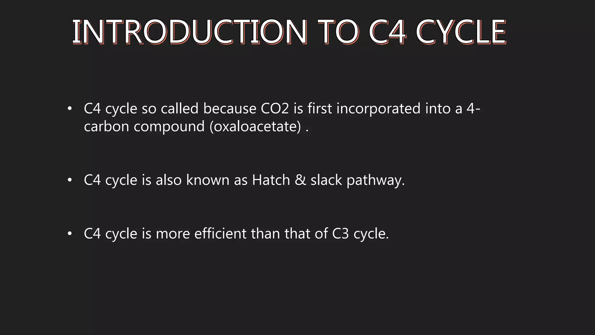 C4 cycle.. | PPTX