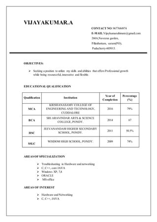 updated vj resume | PDF