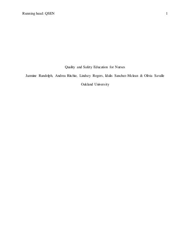 QSEN Paper qsen-paper