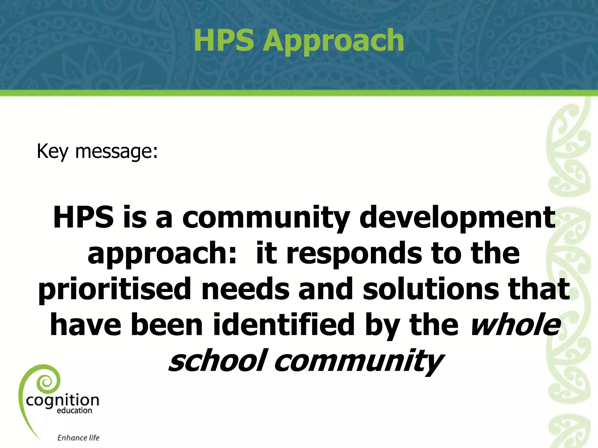 Health Promoting Schools | PPTX