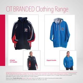 CIT Merchandise Brochure | PDF
