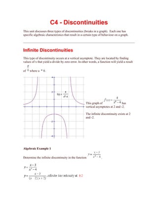 C4 discontinuities | PDF