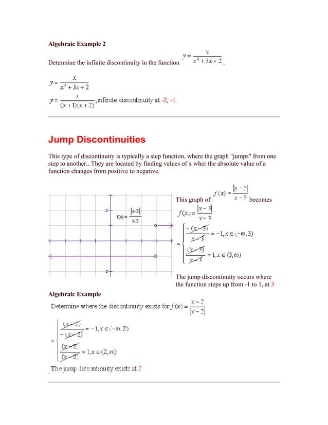 C4 discontinuities | PDF