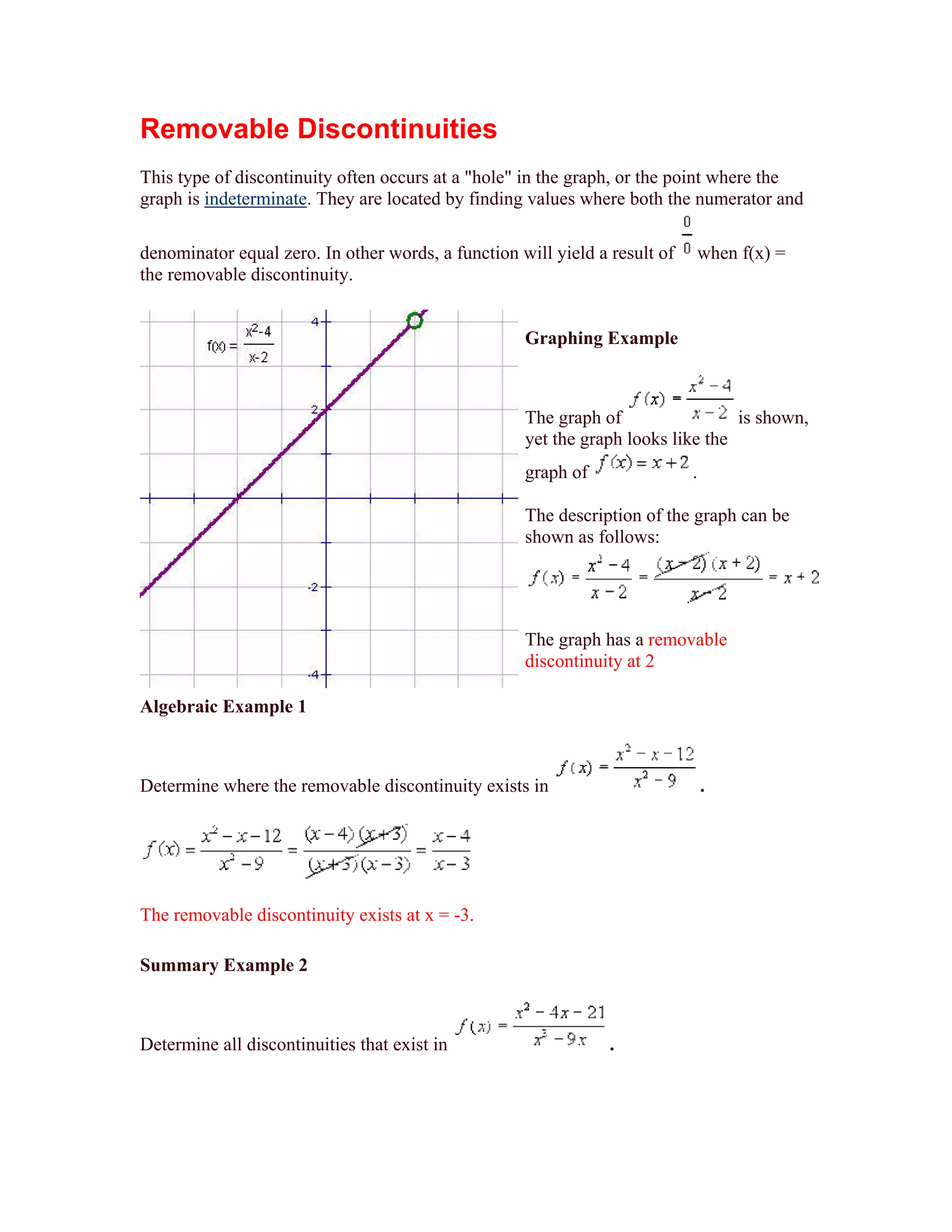 C4 discontinuities | PDF