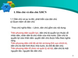 C415e3 Dân chủ XHCN và nhà nước XHCN.ppt