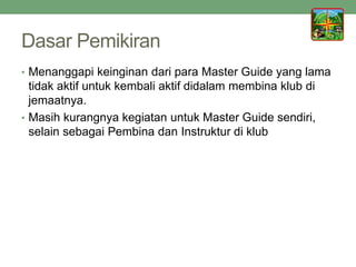 MGR - Sejarah Dan Latar Belakang Master Guide ReInforcement | PPTX