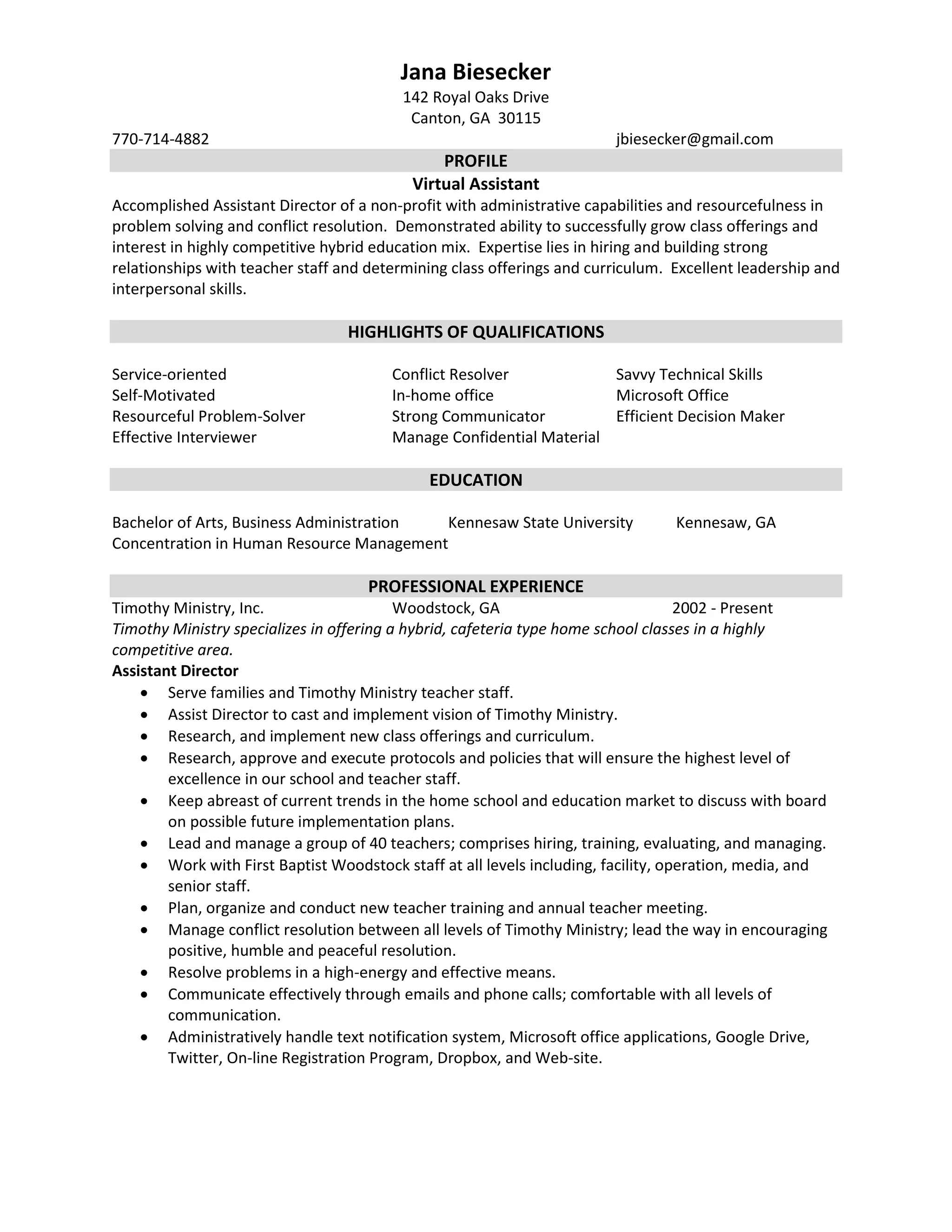 Jana_Resume | PDF