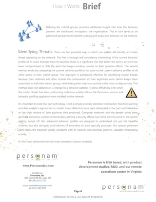 Personam Solution - How it Works Brief | PDF