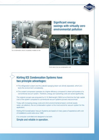 Ice Condensation vacuum systems | PDF