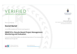 161208 - Results Based Project Management | PDF