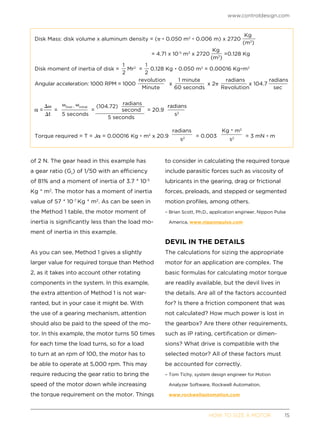 CD1606-How-to-Size-a-Motor (002) | PDF
